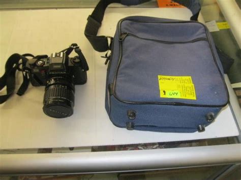 Pentax Program 35mm Camera W Case And Access Dodds Auction
