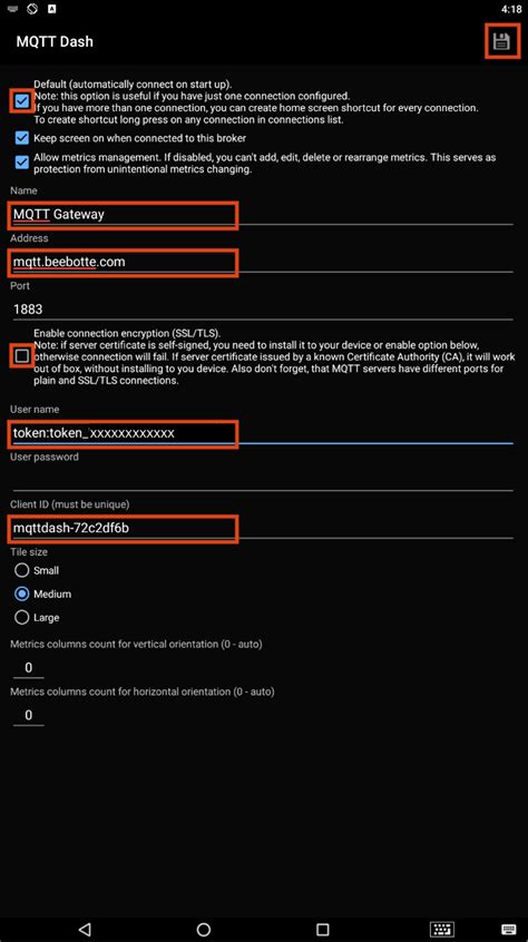 Using The MQTT Gateway With BeeBotte And Displaying Info On MQTT Dash NCD Io