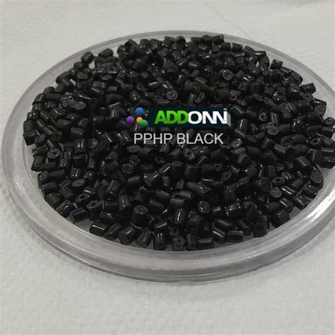 Pphp Plastic Pellets Polypropylene Homopolymer Granules Black