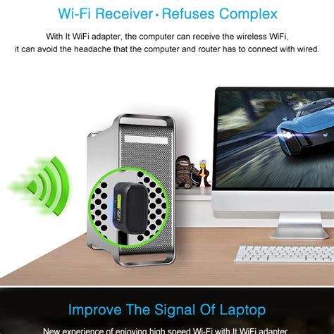 Free Driver USB Wifi Adapter Mbps Wi Fi Adapter GHz Antenna USB Ethernet PC Wi Fi Adapter