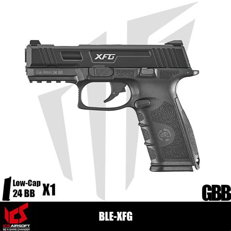 Ics Airsoft Ble Xfg Airsoft Tabanca Siyah