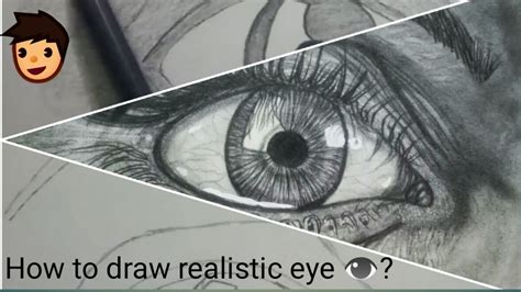 HOW TO DRAW REALISTIC EYE YouTube