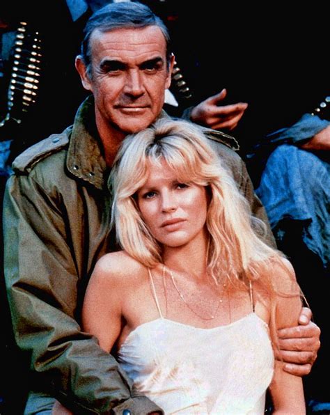 Sean Connery As James Bond And Kim Basinger As Domino Petachi In “never