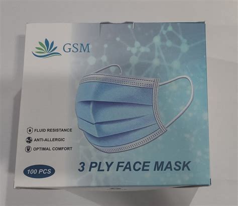 Gsm 3 Ply Mask At Rs 300 3 Ply Face Mask In New Delhi Id 25223659388