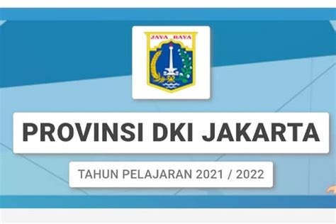 PPDB Zonasi SMP SMA SMK Di Jakarta Dibuka Hari Ini Simak Syarat Cara