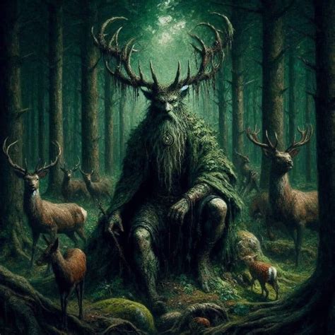 Pin By Txema Prieto On Criaturas D D In Dark Fantasy Art Dark Art Illustrations Celtic Gods