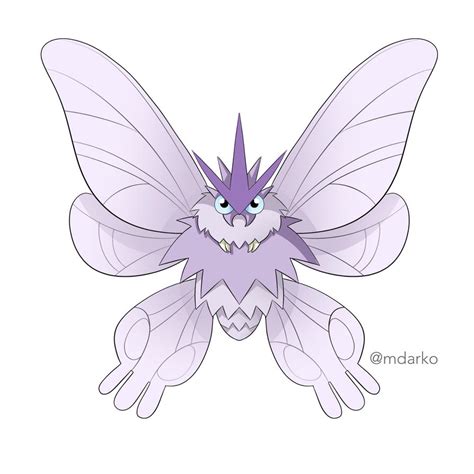 Mega Venomoth By Artofmarco On Deviantart