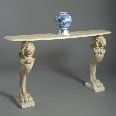 Mid Century Neo Classical Console Table Timothy Langston Fine Art And Antiques