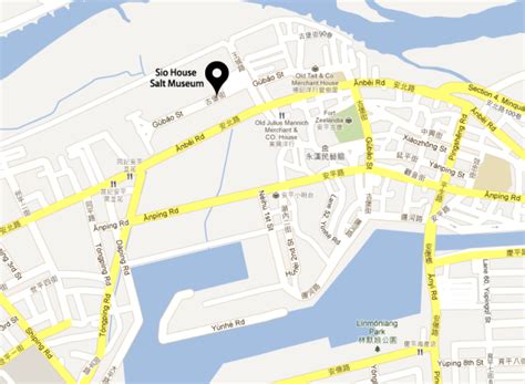 Sio House Map Mon Voyage à Tainan