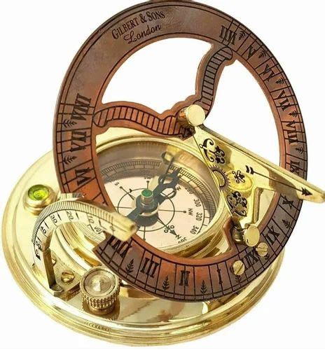 Brass Sundial Golden Compass Packaging Type Box Sizediameter 5