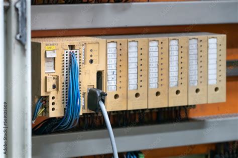 Old Simatic S5 95u Model Type Plc Of Siemens Which Installed Inside The