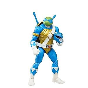 Power Rangers X Tmnt Figures Red Ranger And Foot Soldier Collectible