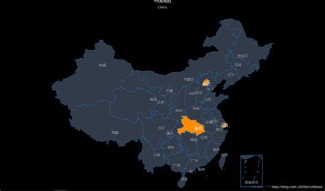 Echarts 绘制地图设置其中某些板块高亮（颜色） Echart地图高亮区域颜色 Csdn博客