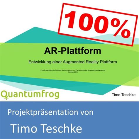 Projektpräsentation Von Timo Teschke Mit 100 Bewertet It Berufe