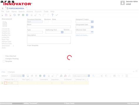 Prevent Unexpected Error When Uploading File Does Not Exist In Aras Innovator