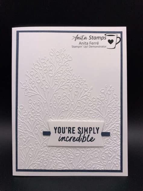 Pressed Flowers Embossing Folder Anita Stamps