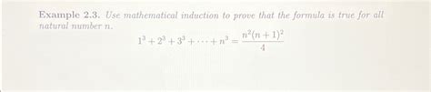solved example 2 3 ﻿use mathematical induction to prove