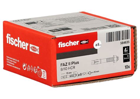 Fischer Bolt Anchor Faz Ii Plus 810 Hcr Highly Corrosion Resistant Steel