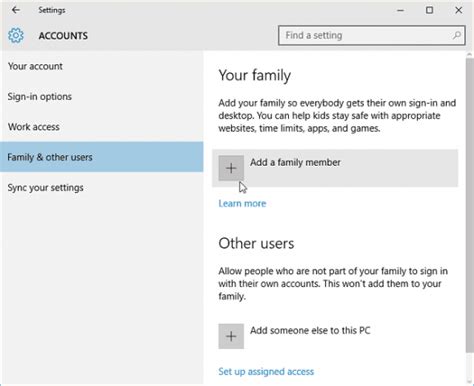 How To Add A New User Account To Windows 10