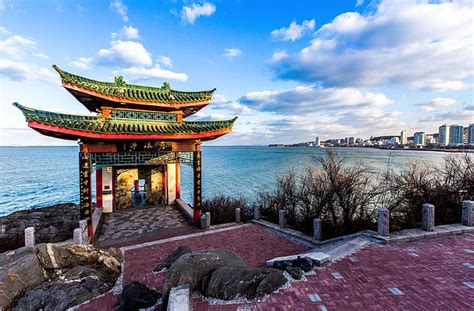 烟台地标地标看过来一座三面环海的山海景公园 烟台旅游攻略 游记 去哪儿攻略