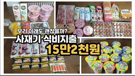 알뜰한가계부 155 이렇게 돈쓰다가 다 망해~~ 식자재마트 오픈하면 못참지 Youtube