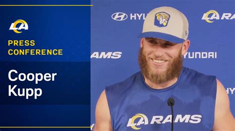 Rams Wide Receiver Cooper Kupp On Wide Receiver Puka Nacuas Season So