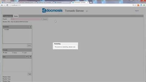 Introduction To Tornado Document Generation Engine Youtube