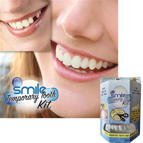 3 Colors Tooth Patches Hydrosol Particles Missing Tooth Emergency