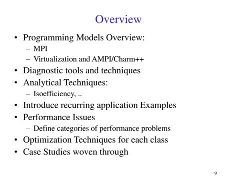 Ppt Scalable Performance Optimizations For Dynamic Applications
