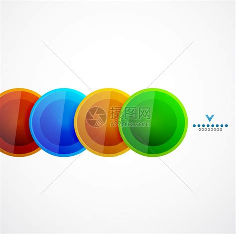几何圆抽象设计模板矢量插画图片下载 正版图片402225682 摄图网