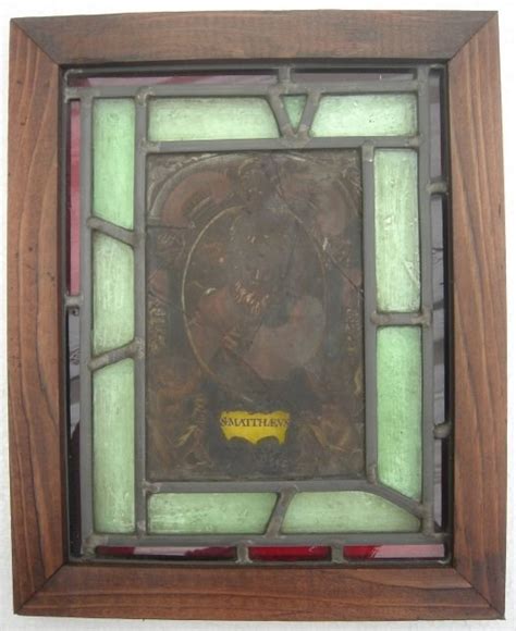 Original 17th Century Antique Stained Glass Panel The Antique Collection
