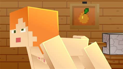 Rule 34 Accurate Art Style Alex Minecraft Breasts Doggy Style