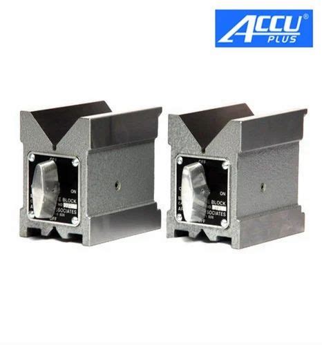 Ultra Magnetic V Blocks 100x75x90 Mm At ₹ 9500piece In Ahmedabad Id