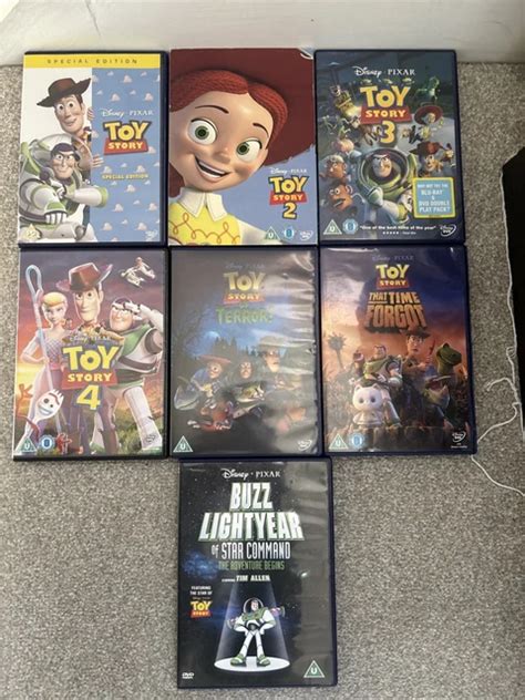 Toy Story Complete Dvd Collection 123 And 4 Of Terror Time Forgot