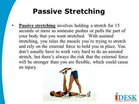 Passive Stretching Examples