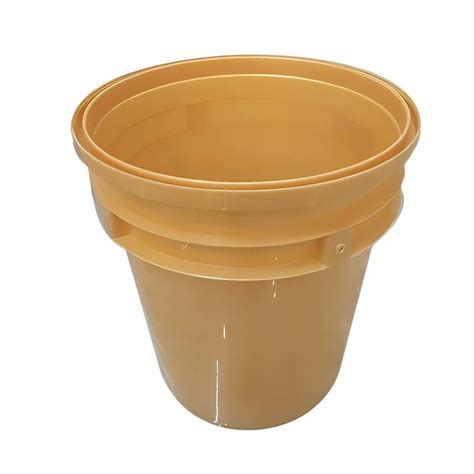 Yellow 18 L Hdpe Grease Bucket Capacity 5 Liter At ₹ 135 Piece In New