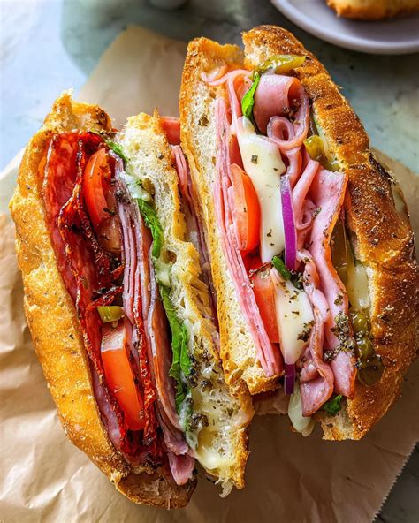 Toasted Italian Sandwich Irresistible Comfort Food Delight