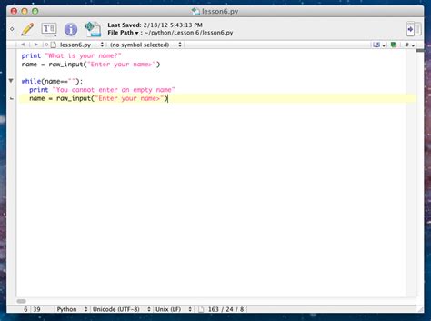 Getting Started With Python Lesson Loops