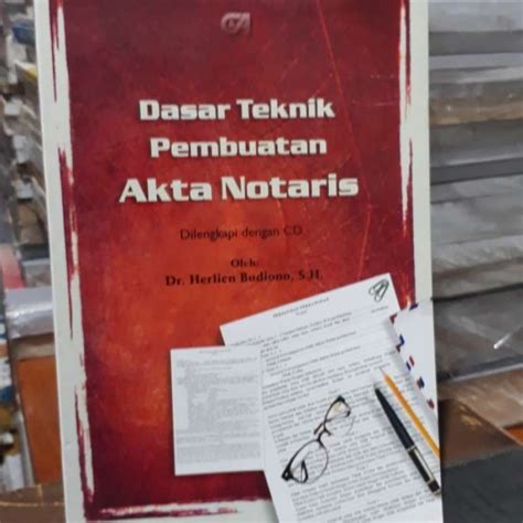 Promo Buku Dasar Teknik Pembuatan Akta Notaris Dilengkapi CD Diskon 23