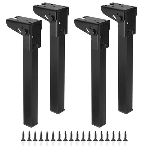Buy Ownmy 10 Inch Folding Table Legs Heavy Duty Metal Hairpin Table Legs Set 4 Black Folding