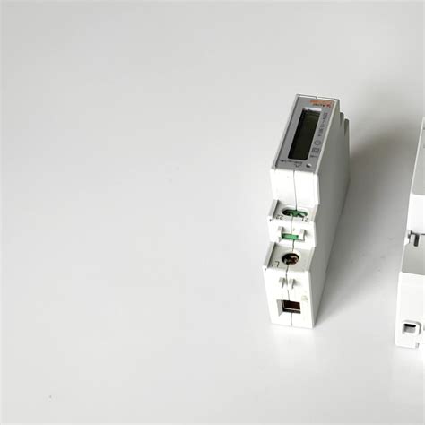 Three 3 Phase Electricity Sub Meter 80 Amp Digital Kwh Din Rail