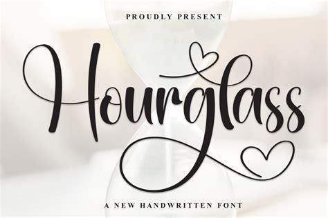 Hourglass Font