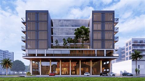 Proposed Multi Purpose Building Behance