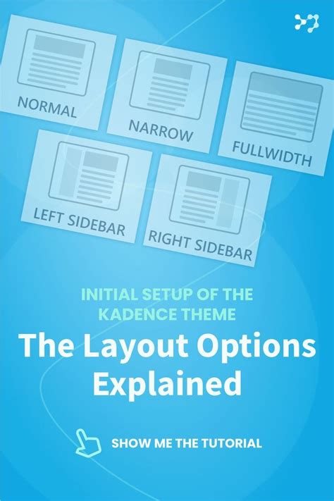 The Layout Options Of The Kadence Theme Explained
