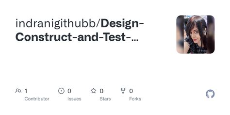 Github Indranigithubbdesign Construct And Test Database Management