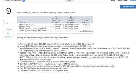 Solved Chapter To Problems Help Save Andexit Submit Check My