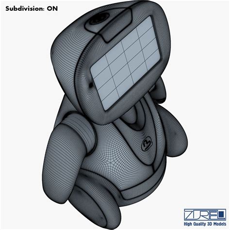 Buddy Robot White V 2 3d Model 45 Max Fbx Obj Unknown Free3d