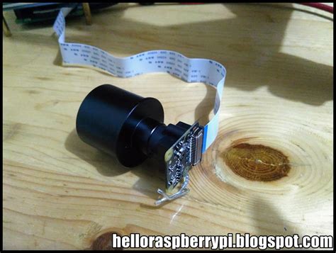 Hello Raspberry Pi Mount Raspberry Pi Camera Module To Telescope With Sample Video Of The Moon