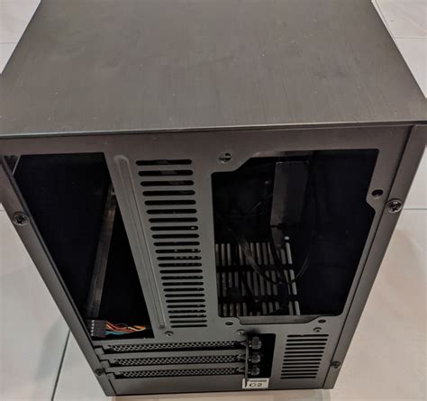 JONSBO C2 Black Full Aluminium ITX MATX Micro Mini PC Casing Computers