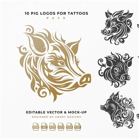 Devil Logos For Tattoos Pack X10 Masterbundles
